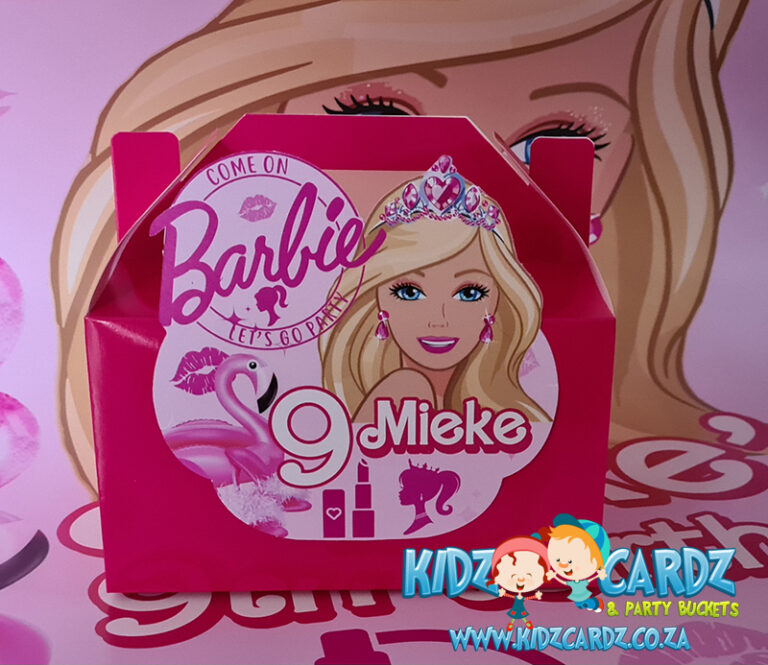 Themed 3D Party Pack Box - Kidz Cardz & Party Buckets