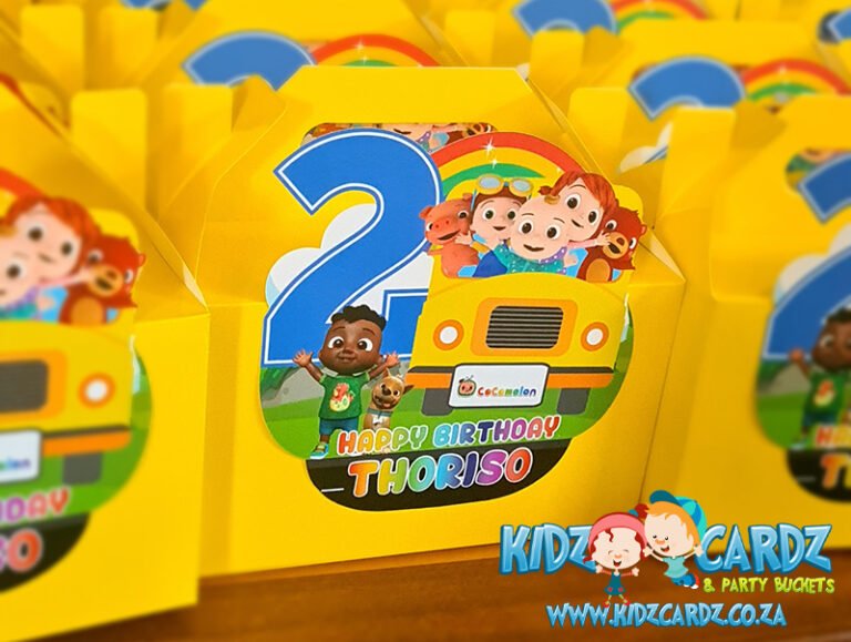 Themed 3D Party Pack Box - Kidz Cardz & Party Buckets