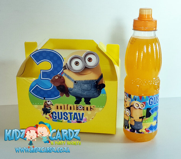 Themed 3D Party Pack Box - Kidz Cardz & Party Buckets