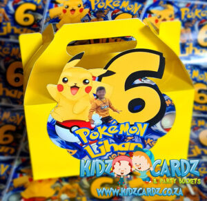 Themed 3D Party Pack Box - Kidz Cardz & Party Buckets