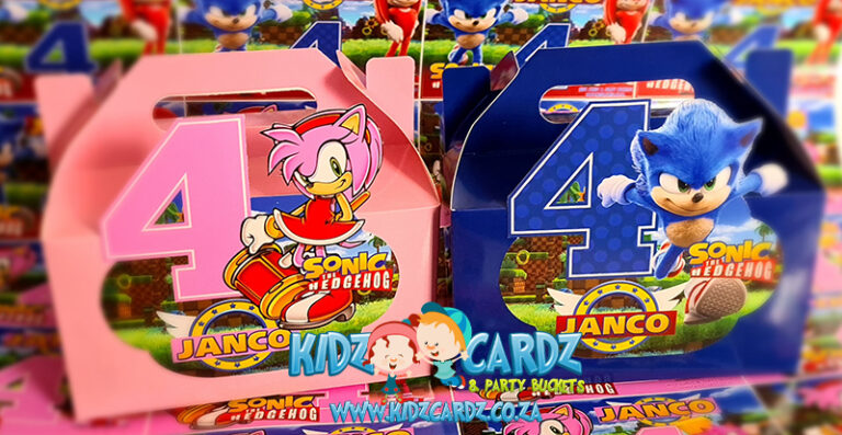 Themed 3D Party Pack Box - Kidz Cardz & Party Buckets