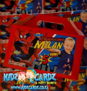 Themed Party Pack Box - Kidz Cardz & Party Buckets