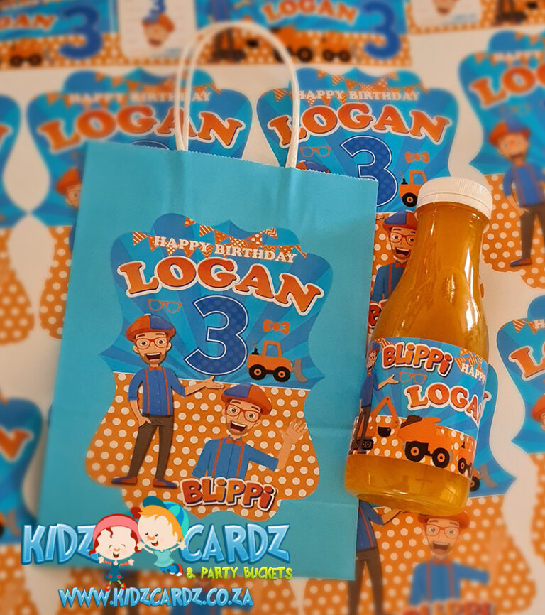 Party Pack Bag Small – Custom Made – Any Theme available! - Kidz Cardz ...