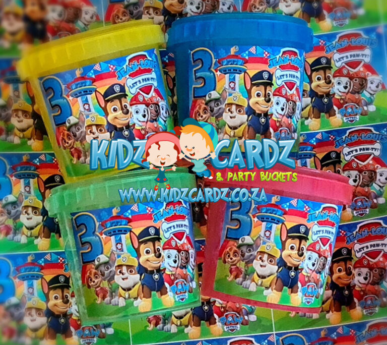 Custom School Party Packs - Kidz Cardz & Party Buckets