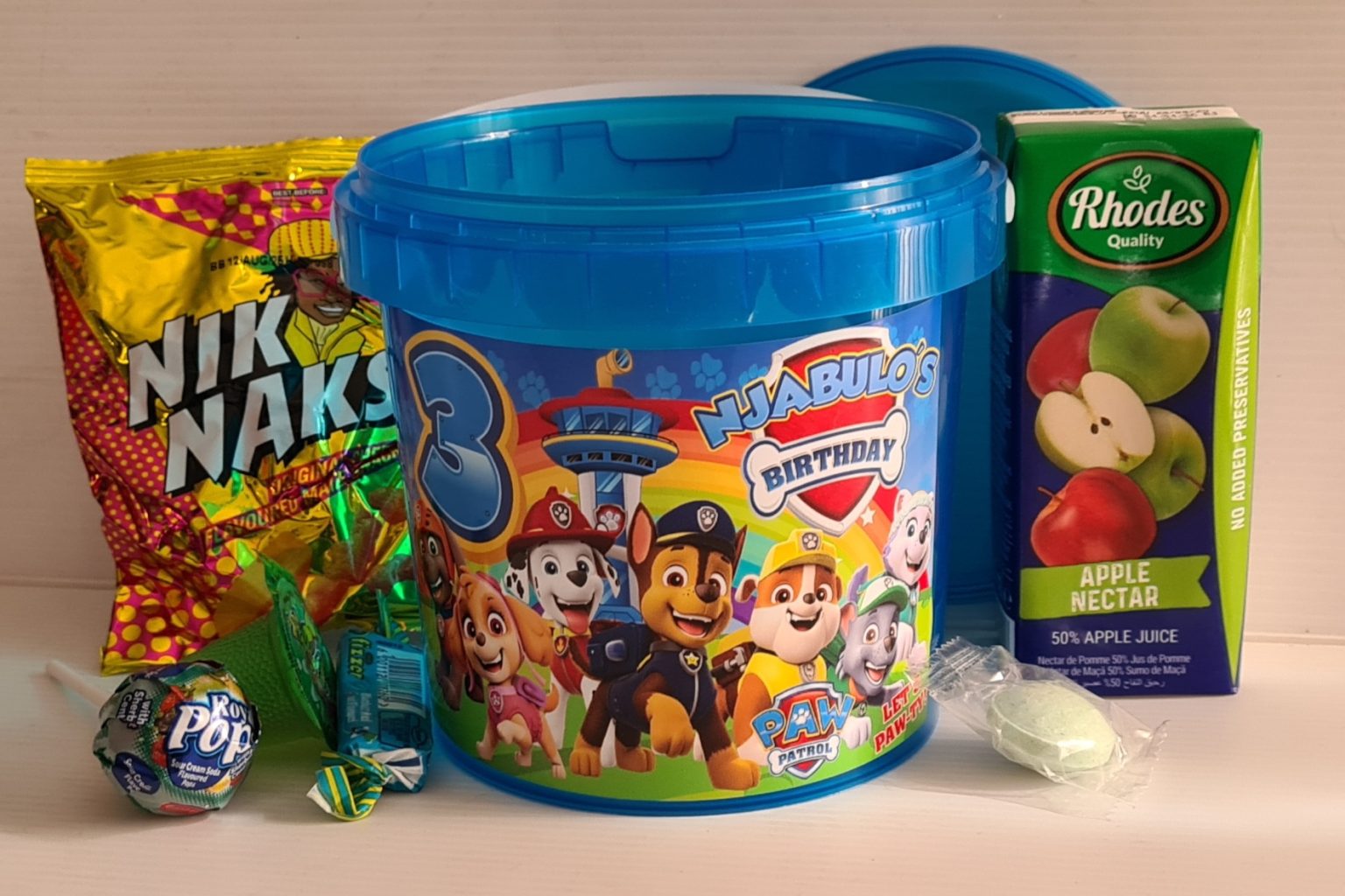 School Party Pack Buckets – Custom Made – Any Theme available! - Kidz ...