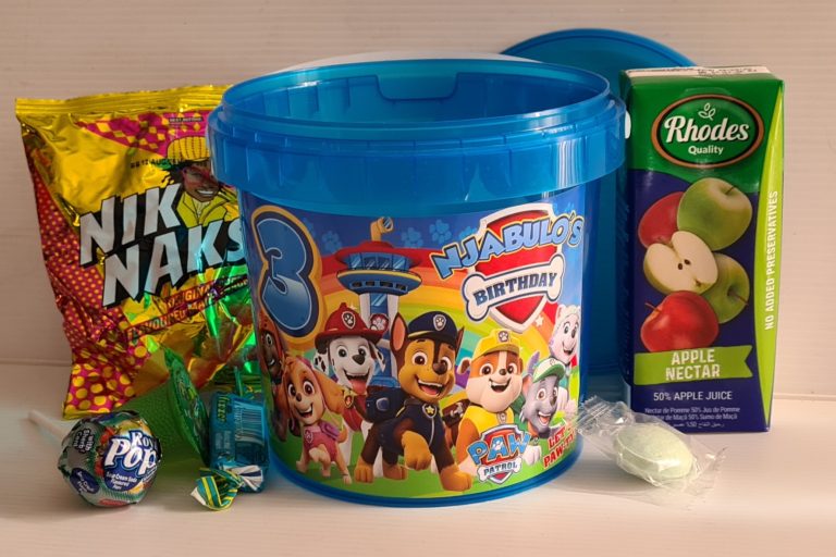 School Party Pack Buckets – Custom Made – Any Theme available! - Kidz ...